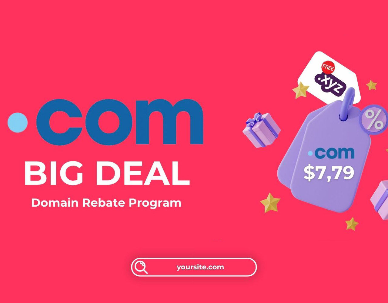 Free Domain Campaign: Get .XYZ, .ME, and .CLICK Domains for Free ...